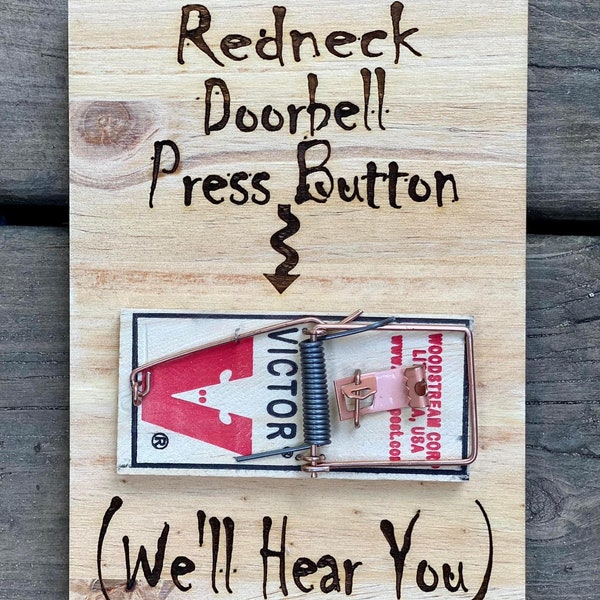 Redneck Doorbell - Etsy