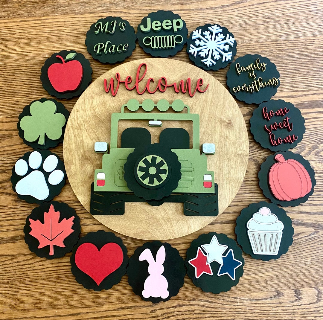 Personalized 4x4 Welcome Sign - Etsy