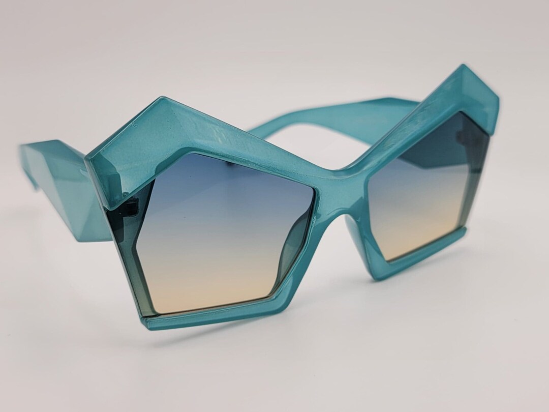 Retro Triangle Cat Eye Sunglasses Cateye Sunglasses Retro Sunglasses ...