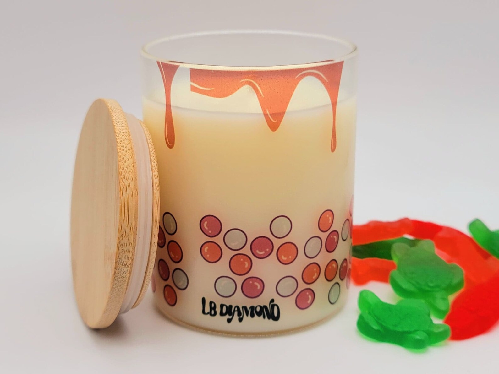 Kawaii Cute & Trendy Milk Tea Boba Candle Boba Milk Tea Soy - Etsy