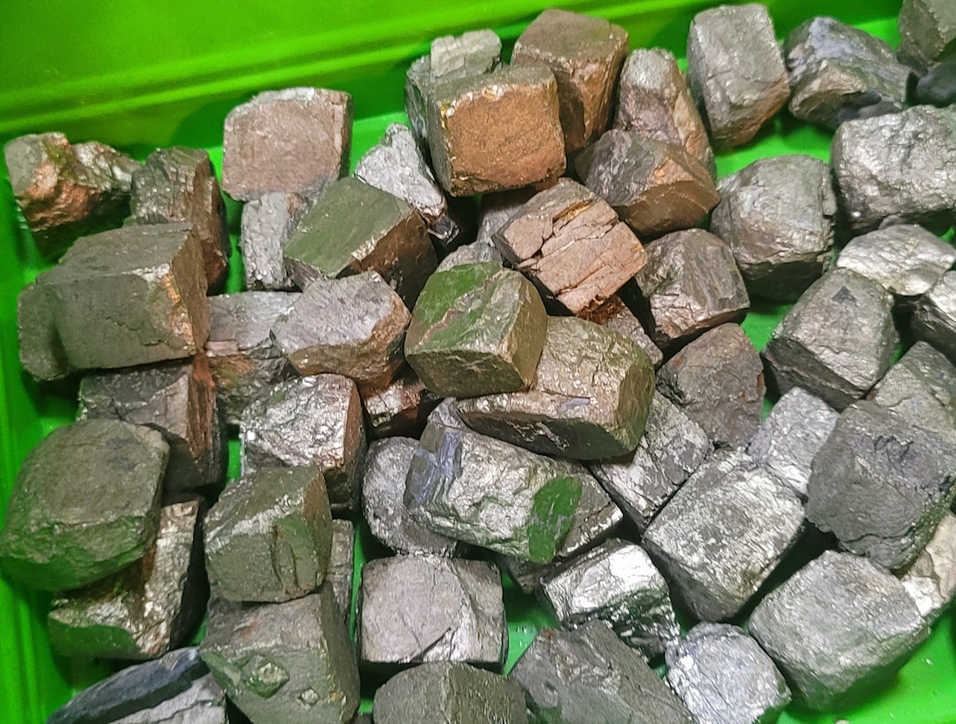 One Tumbled Pyrite Crystal Stone Polished Comes With - Etsy