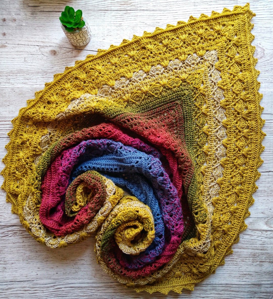 Erulissë Shawl *PATTERN ONLY* - Etsy