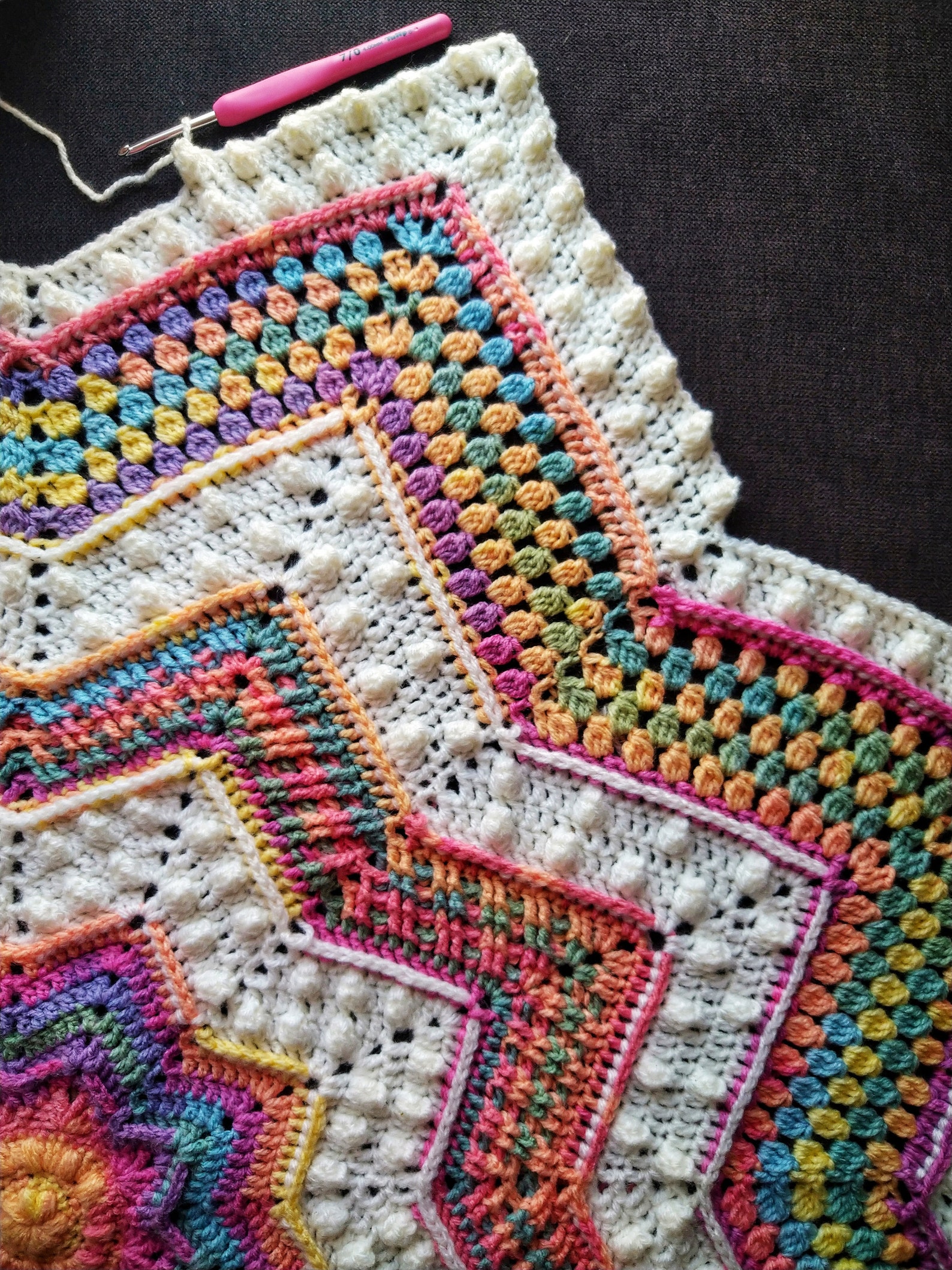 Rainbow Starlight Blanket PATTERN ONLY - Etsy