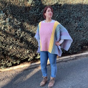 Spring Vibes Poncho *PATTERN ONLY* - Etsy