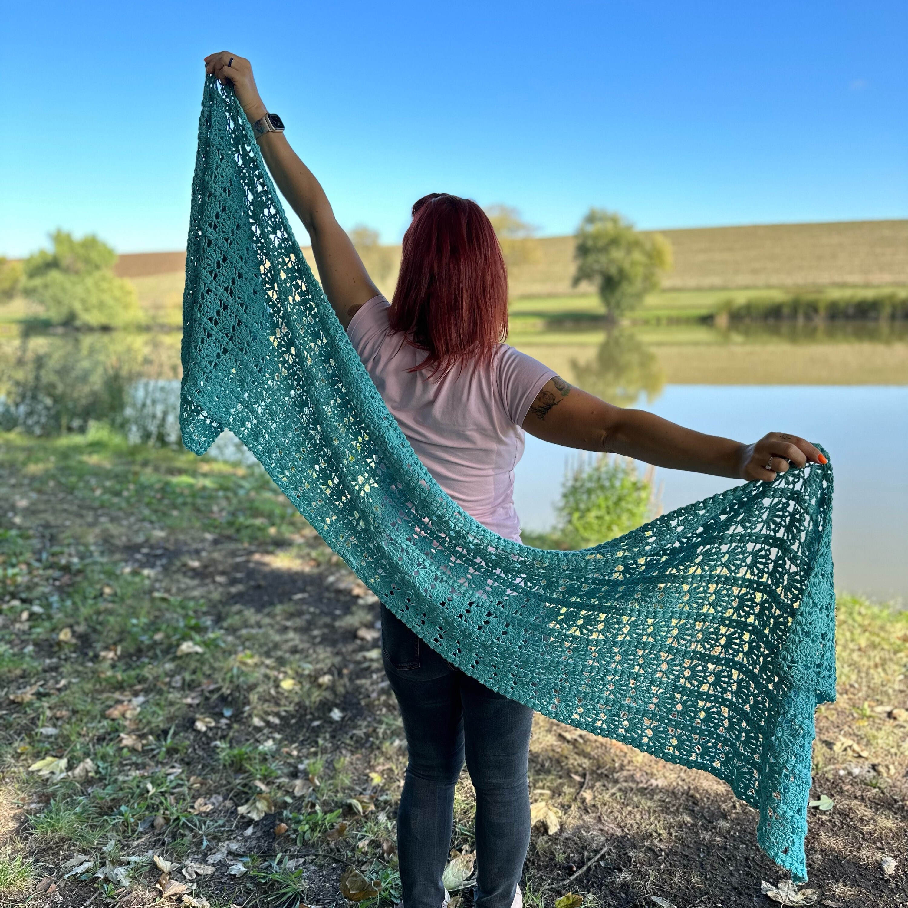 Mírya Shawl *PATTERN ONLY* - Etsy