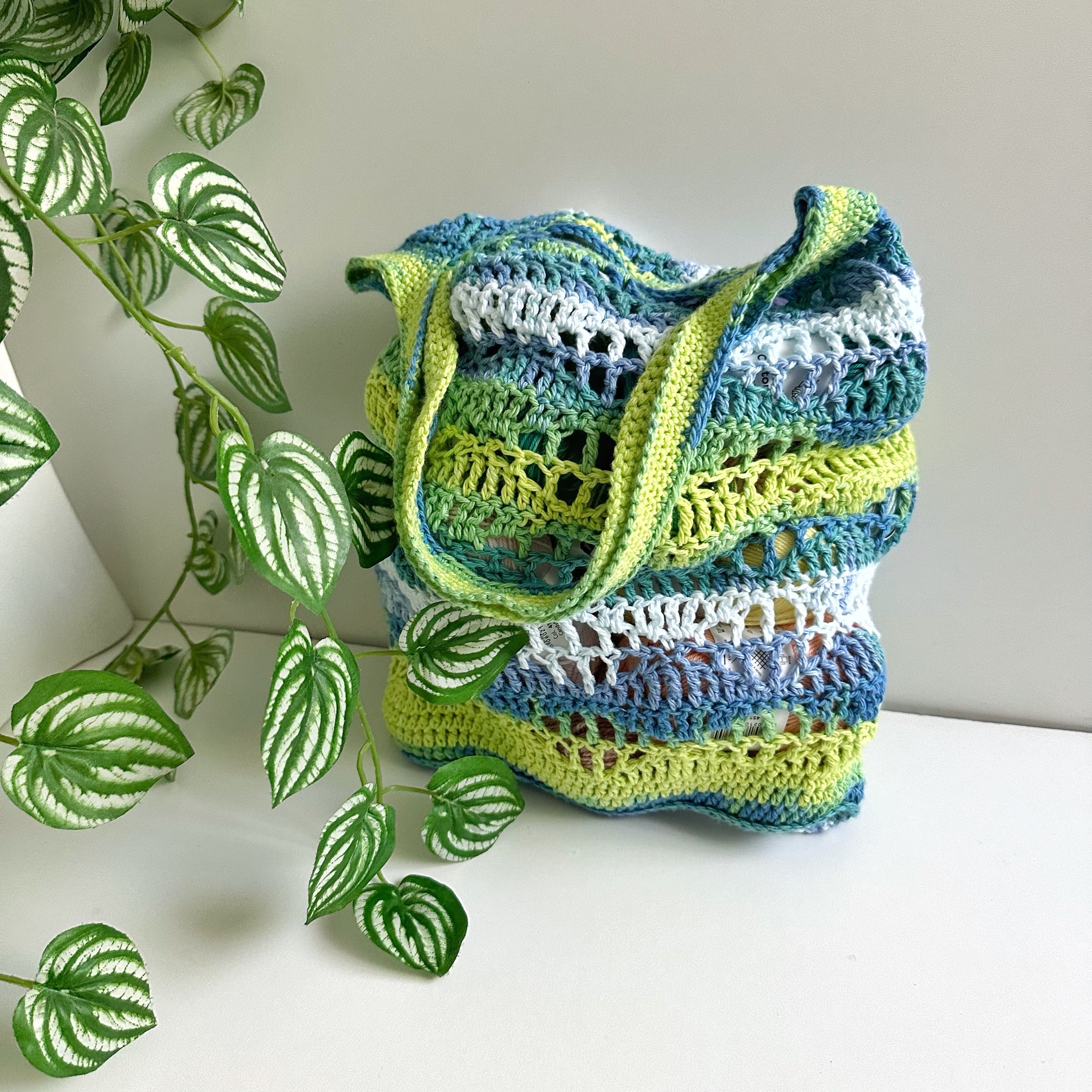 Delicate Waves Market Bag *PATTERN ONLY* - Etsy