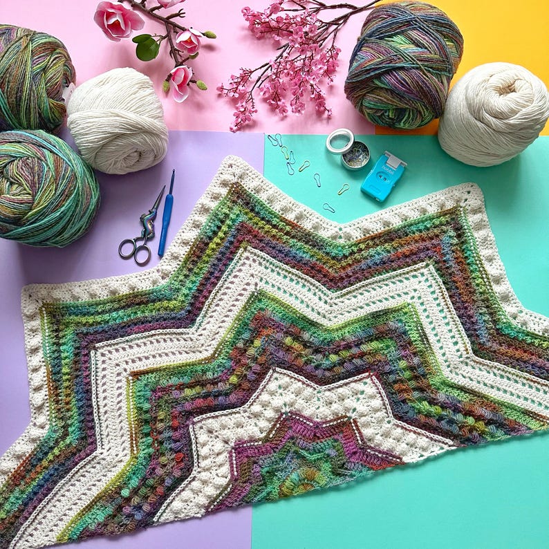 Be Your Own Star Shawl *PATTERN ONLY* - Etsy