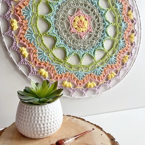 Happy Spring Mandala *PATTERN ONLY* - Etsy
