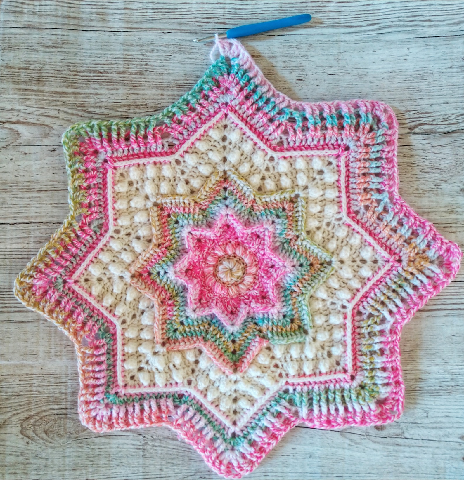 Rainbow Starlight Blanket PATTERN ONLY - Etsy
