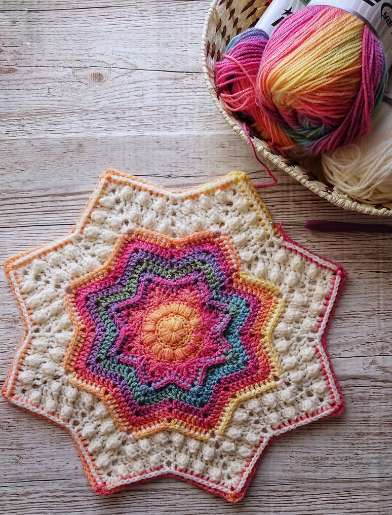 Rainbow Starlight Blanket PATTERN ONLY - Etsy