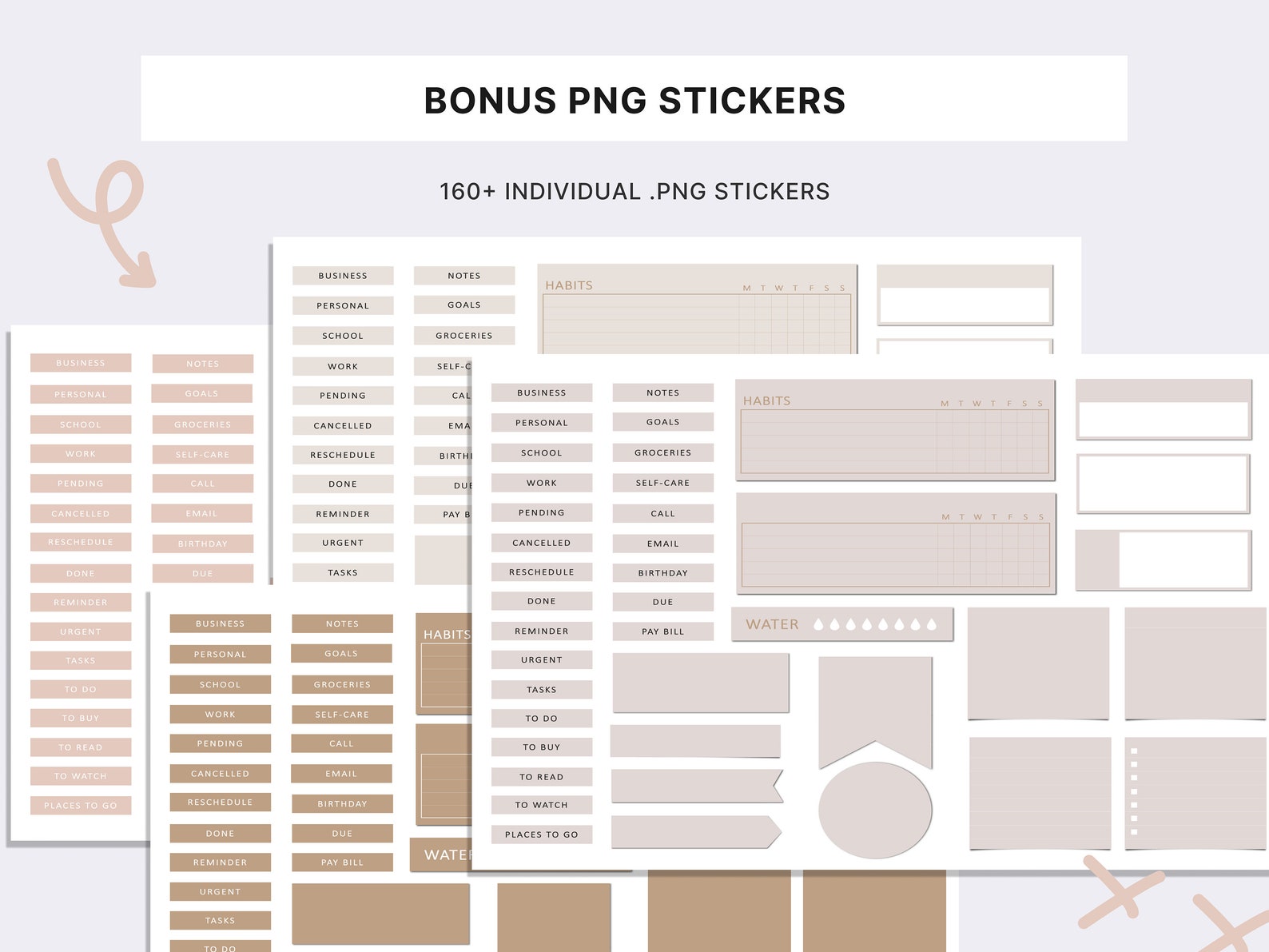 12 Hyperlinked Tabs Dark Mode Digital Notebook - Etsy