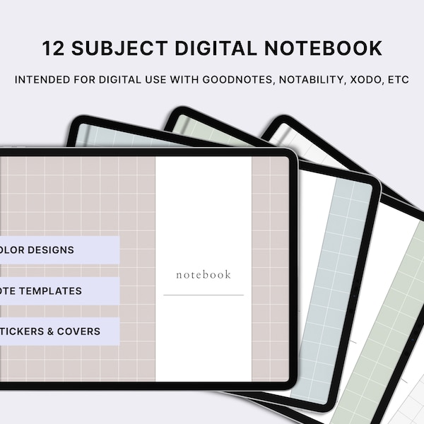 Goodnotes Notebook - Etsy
