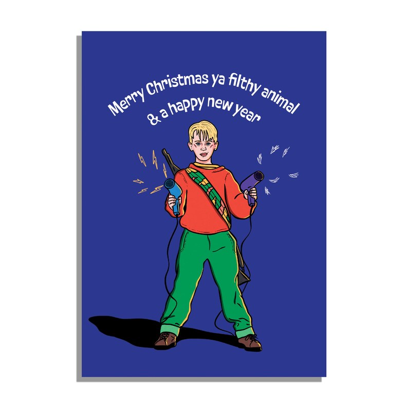Home Alone A6 Christmas Card Home Alone Movies, Seasons Greetings, Pop ...