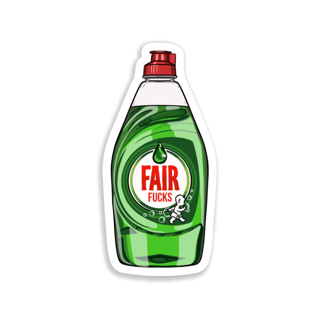 Fair Fks Sticker Funny, Laptop Sticker, Unique Gift, Irish Art. - Etsy