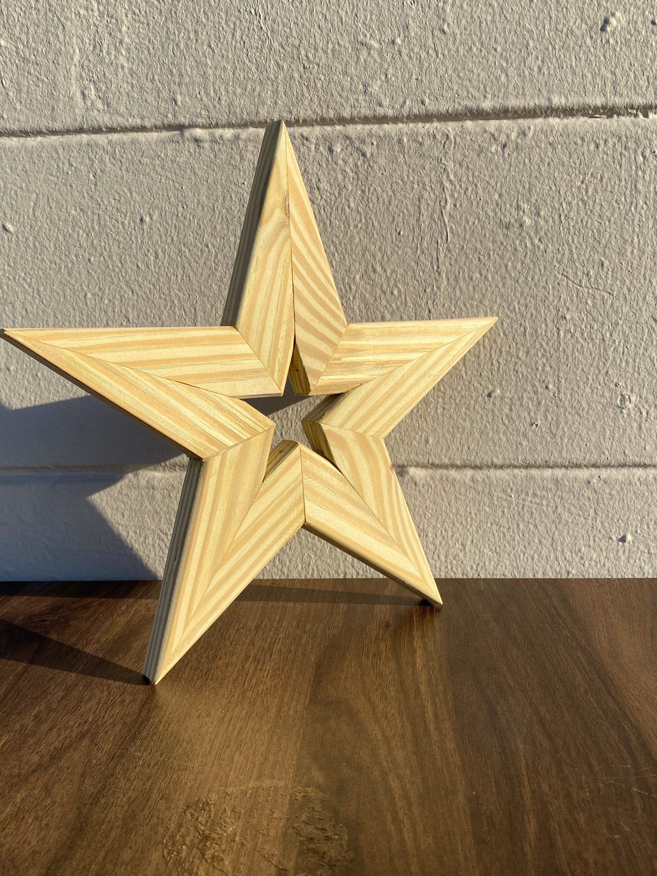Wooden Star - Etsy Canada