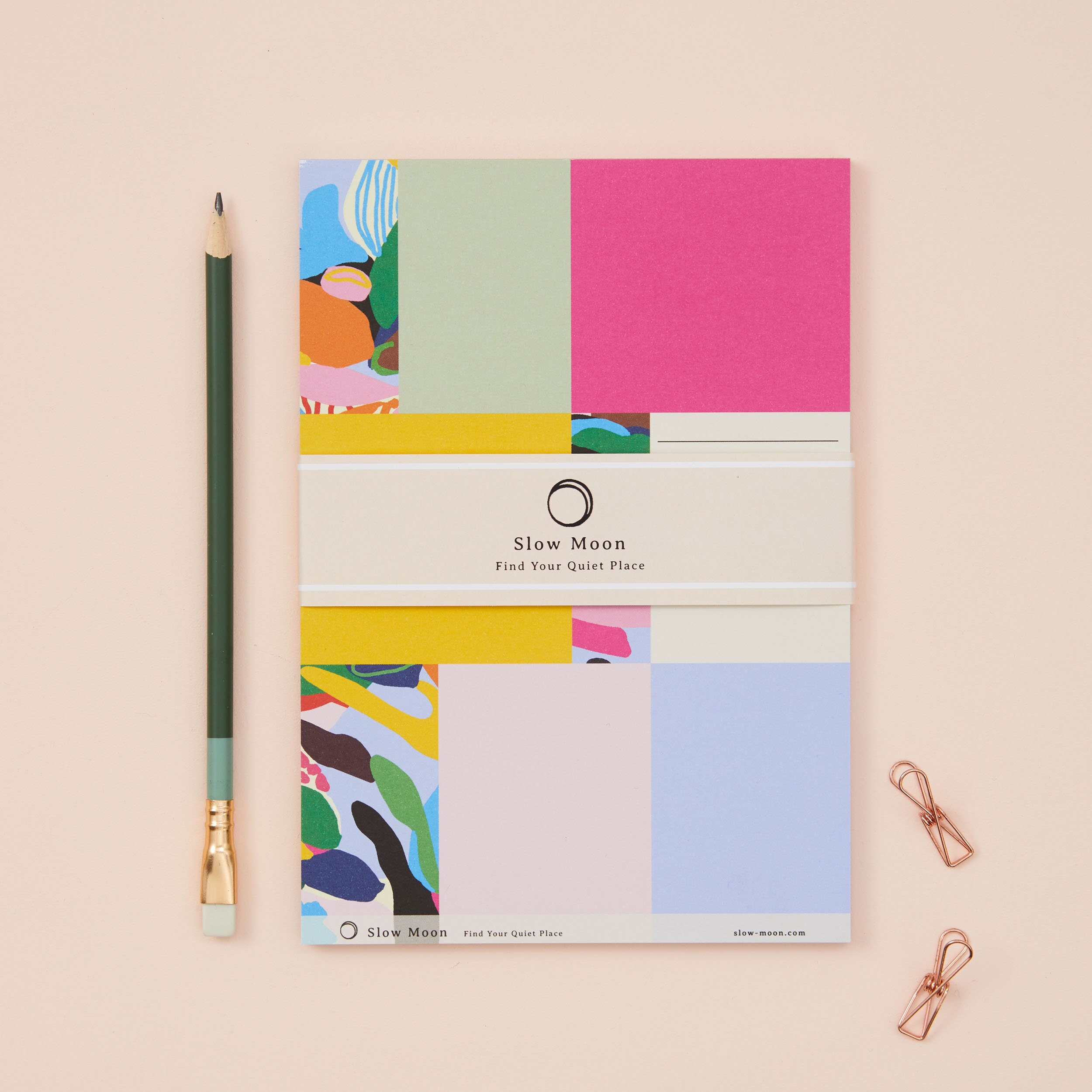 Colour Blocks Notepad A5 Planner Deskpad Brainstorm - Etsy UK