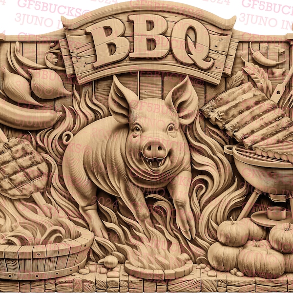 Papercraft 3d Pig - Etsy