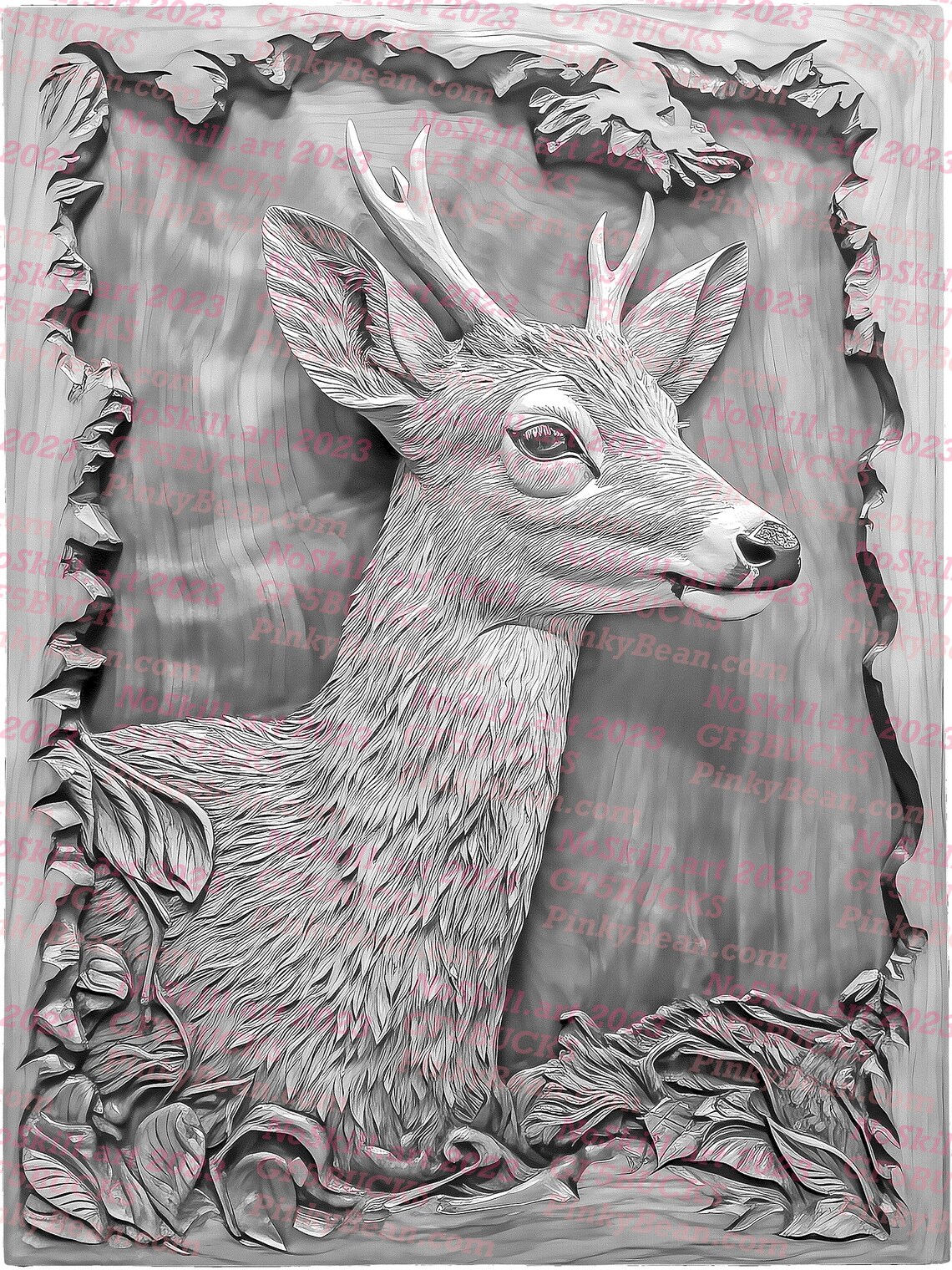 Laser Burn PNG | 3D Illusion | Engrave | Laser Ready | Digital Design ...