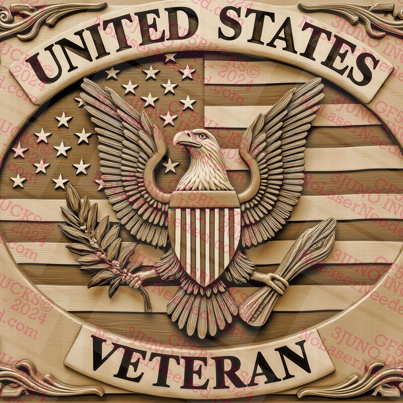Military Veteran Laser Engraver Patterns - Etsy