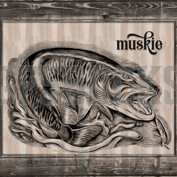 Muskie - Etsy