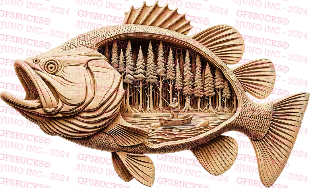 3D Illusion | Laser PNG Digital File | for Engraving | Laser Ready ...