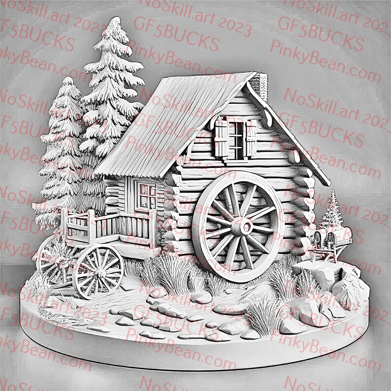 Laser Burn PNG 3D Illusion Engrave Laser Ready Digital - Etsy