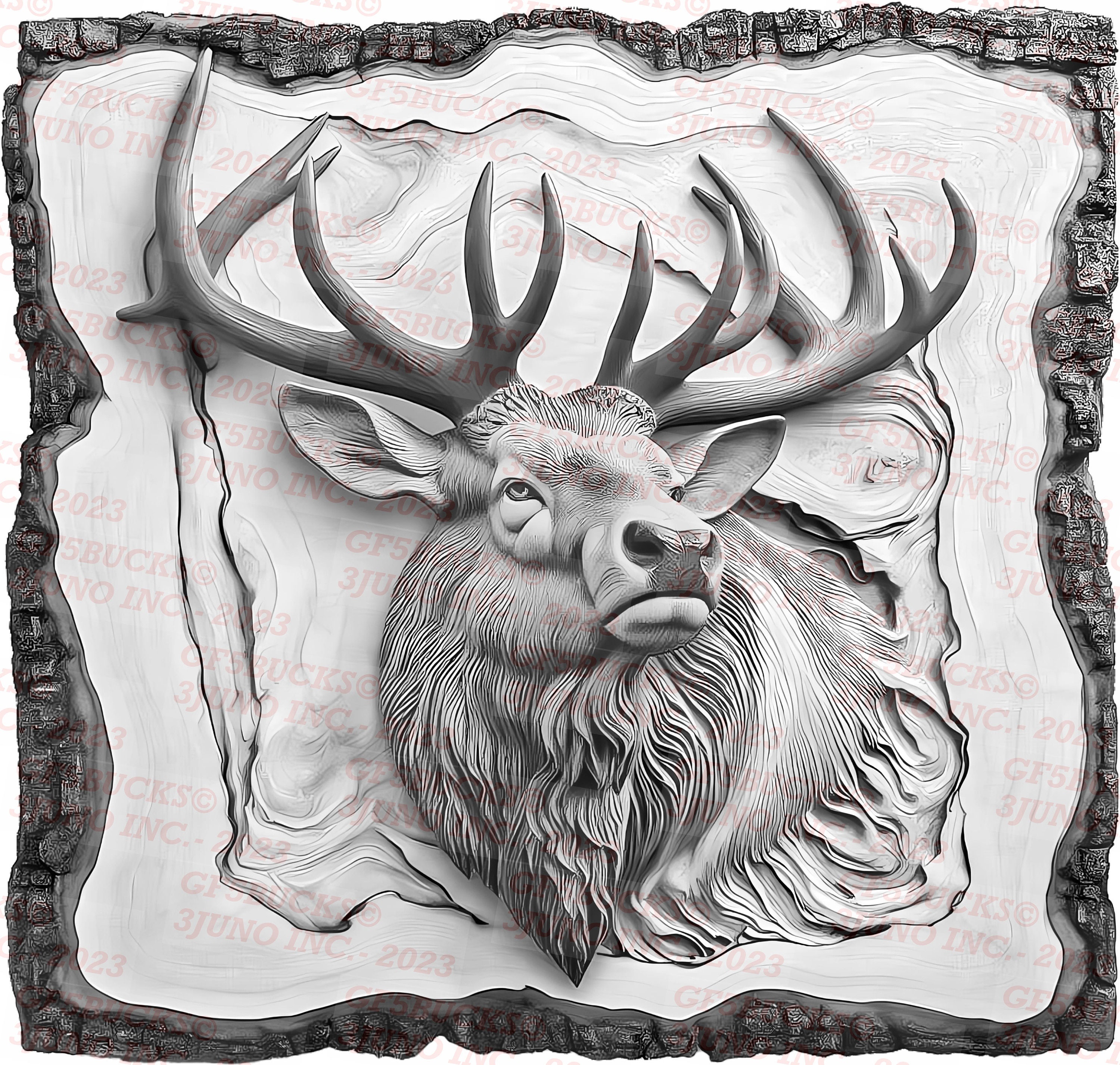 3D Illusion | Laser Burn PNG Digital File | Perfect for Engraving ...