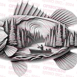 3D Illusion | Laser PNG Digital File | for Engraving | Laser Ready ...