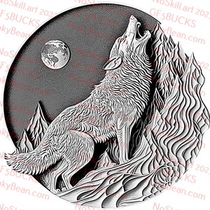 Laser Burn PNG | 3D Illusion | Engrave | Laser Ready | Digital Design ...