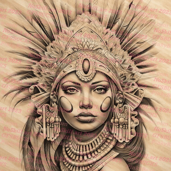 Laser Cut American Indian - Etsy