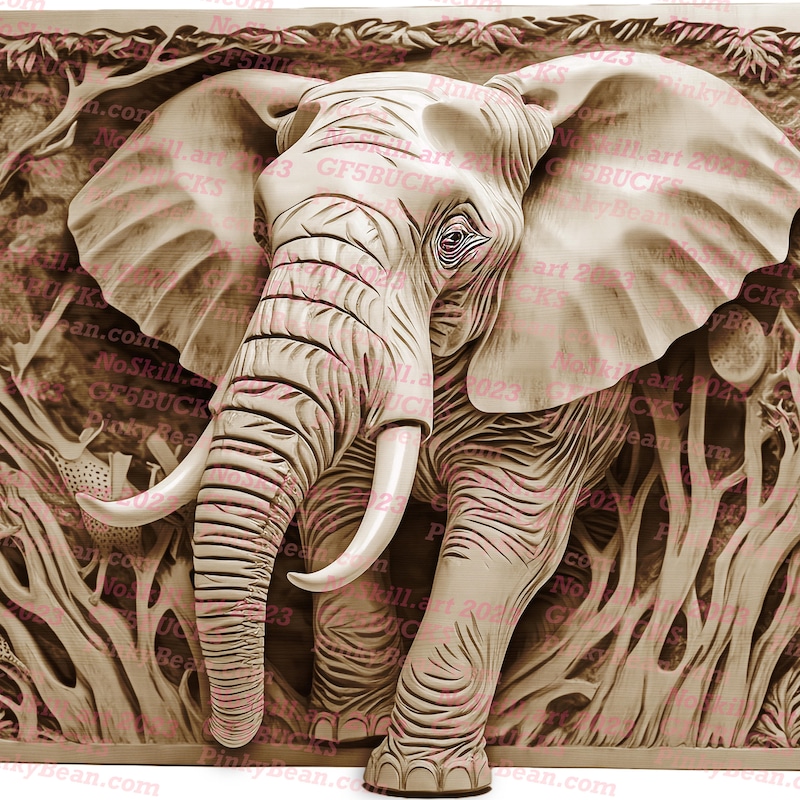 Elephant Cut Outs - Etsy