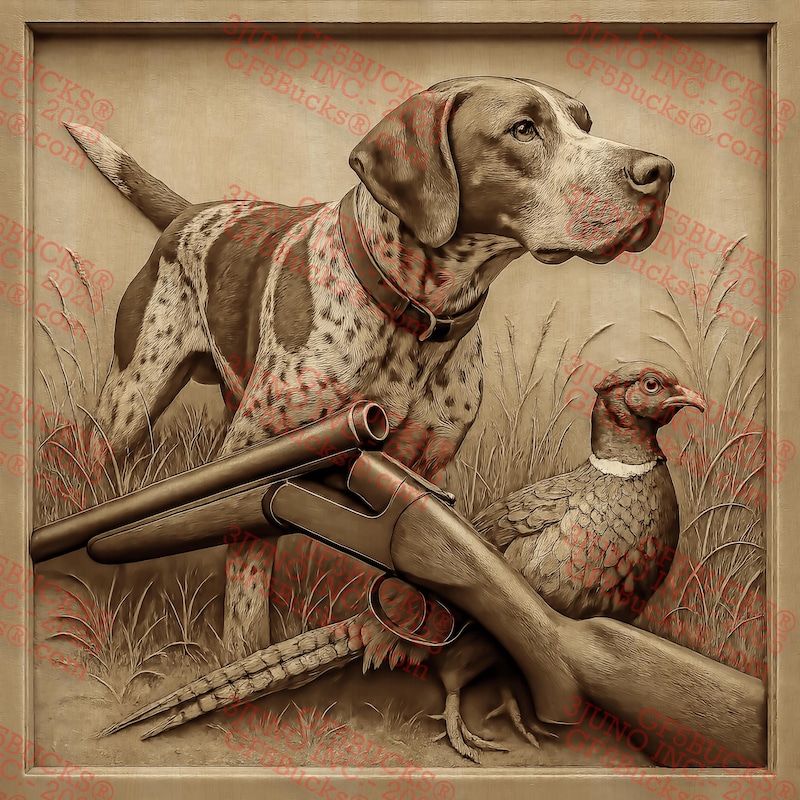 Bird Hunting Scene Digital File - Etsy