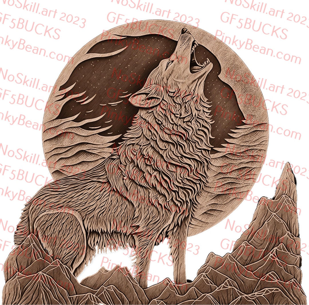 Laser Burn PNG | 3D Illusion | Engrave | Laser Ready | Digital Design ...