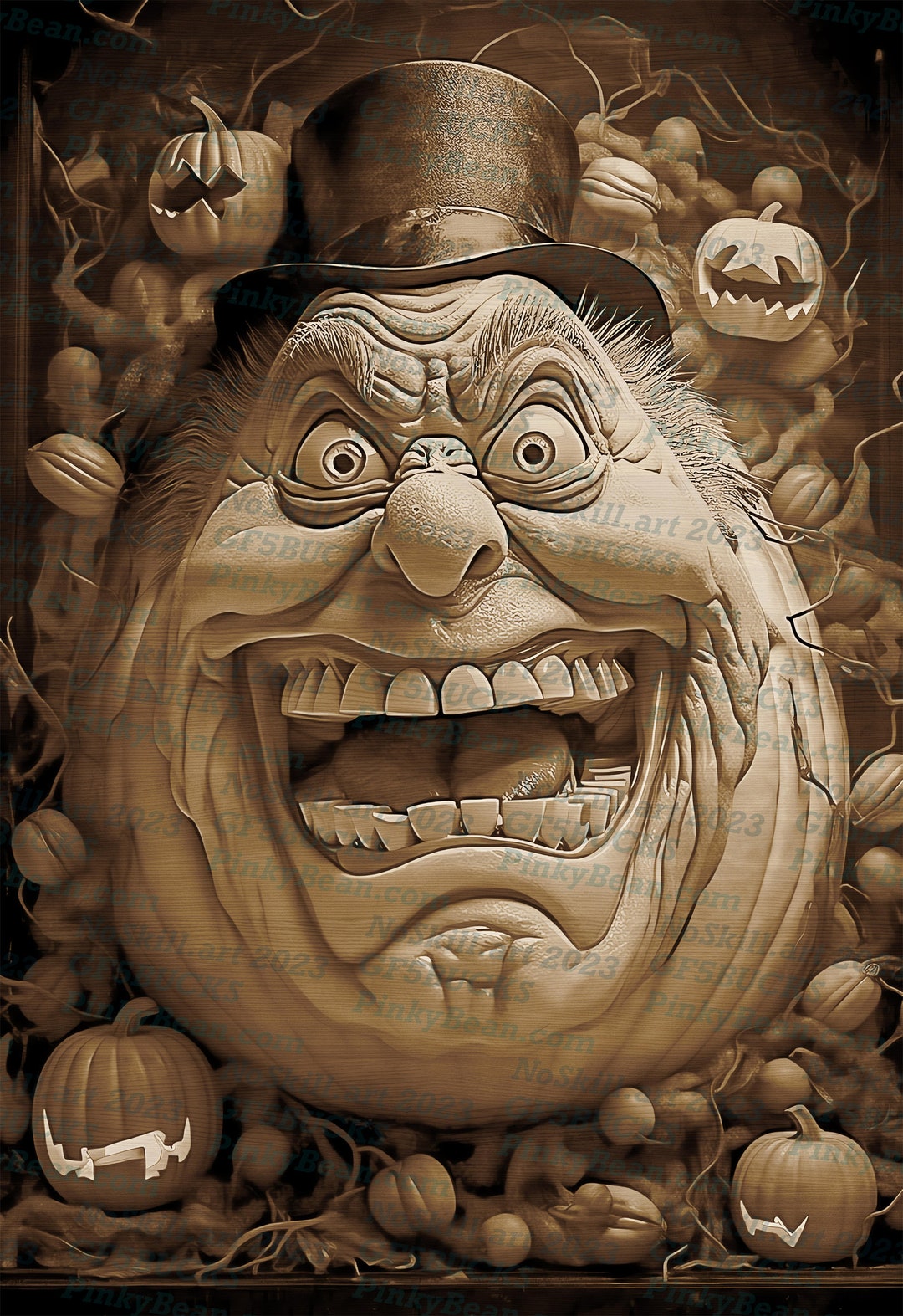 3D Illusion | Laser Burn PNG Digital File | Perfect for Engraving ...