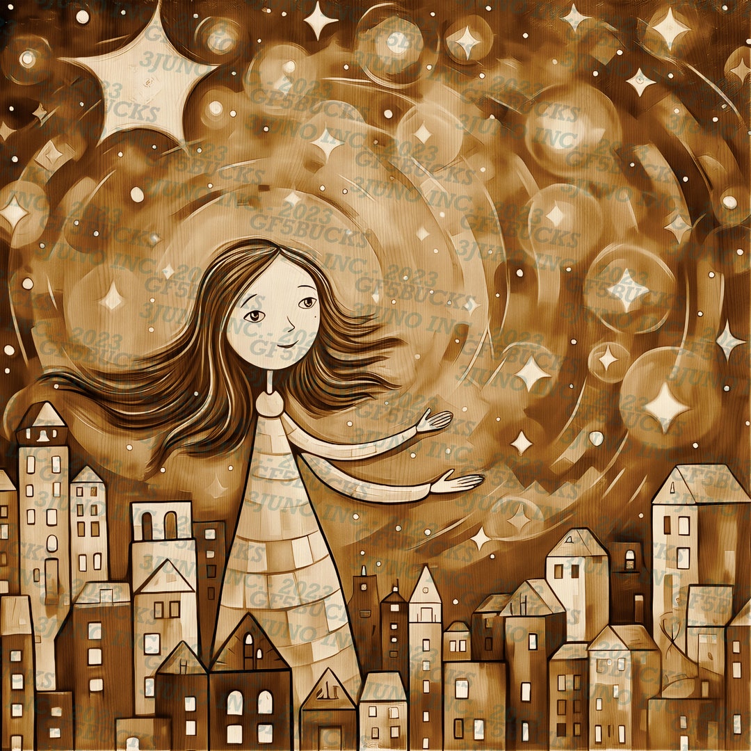 Unique Flats Art Whimsical and Child-like Styles One-of-a-kind ...