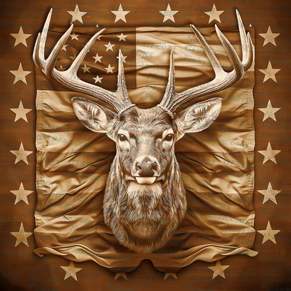 Deer Laser Engraving - Etsy