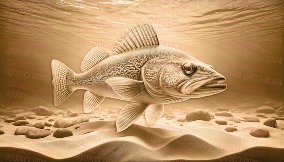 Walleye Wallpaper Background