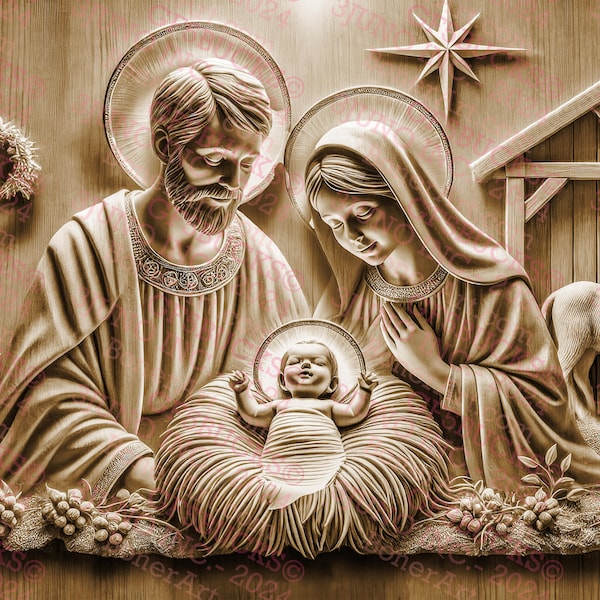 Manger Scene - Etsy