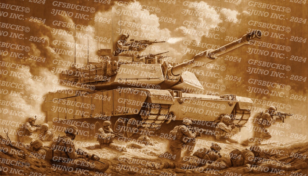 3D Military Tank Platoon Laser Engraving Digital File | Instant ...
