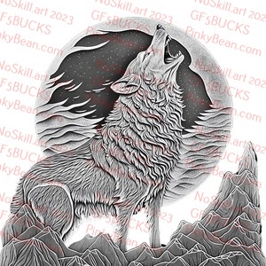 Laser Burn PNG | 3D Illusion | Engrave | Laser Ready | Digital Design ...