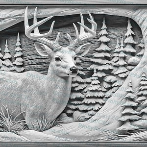 3D Illusion | Laser Burn PNG Digital File | Perfect for Engraving ...