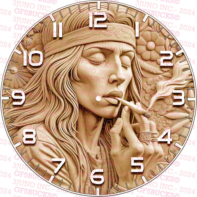 420 Clock - Etsy
