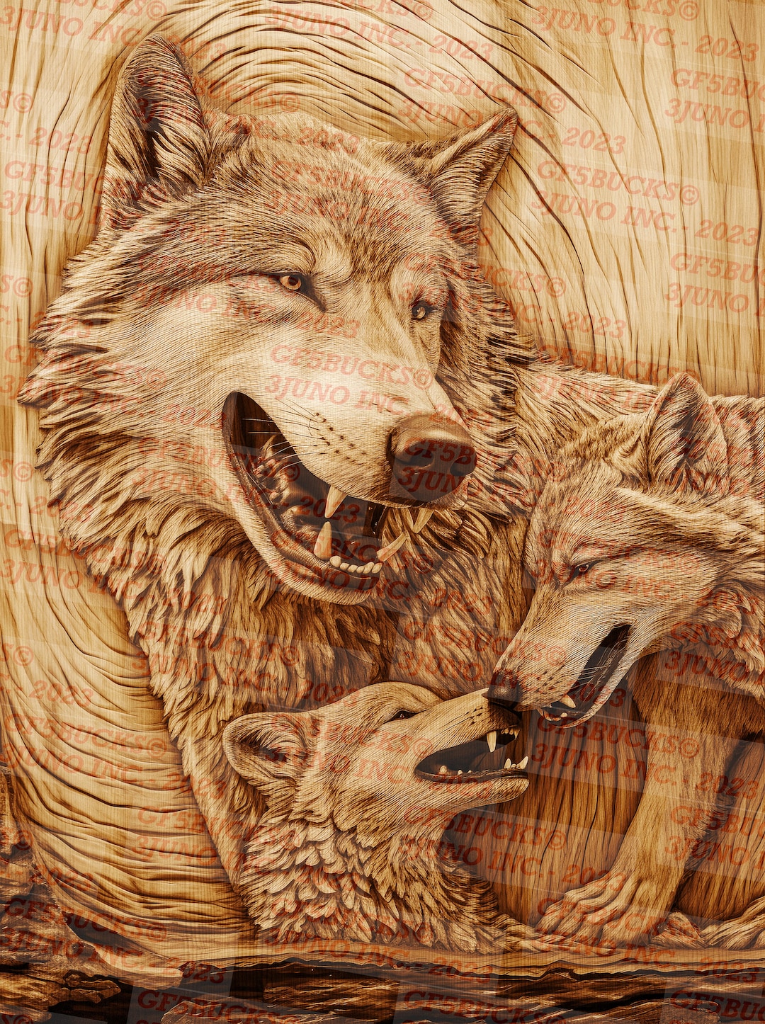 3D Illusion | Laser Burn PNG Digital File | Perfect for Engraving ...