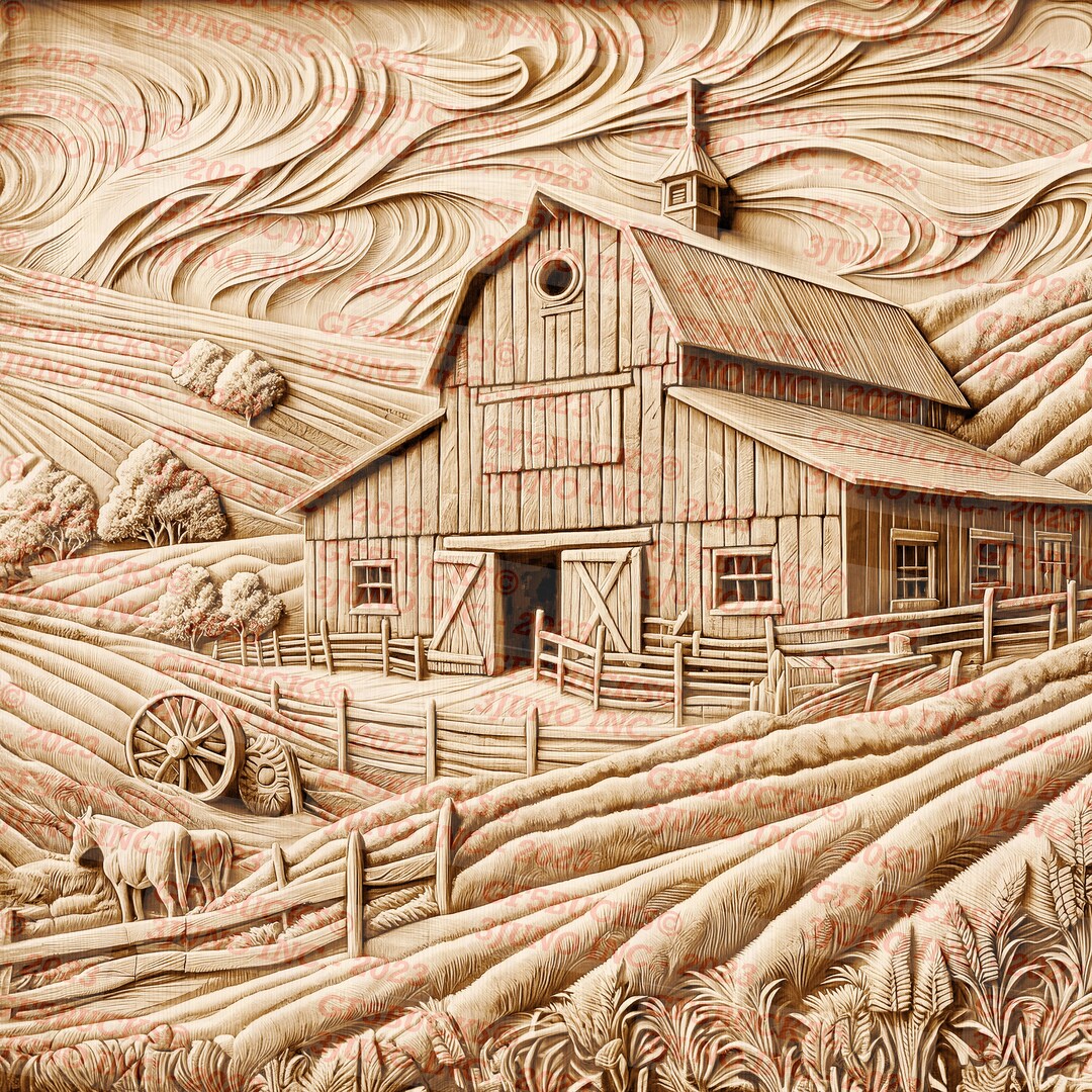 3D Illusion | Laser Burn PNG Digital File | Perfect for Engraving ...