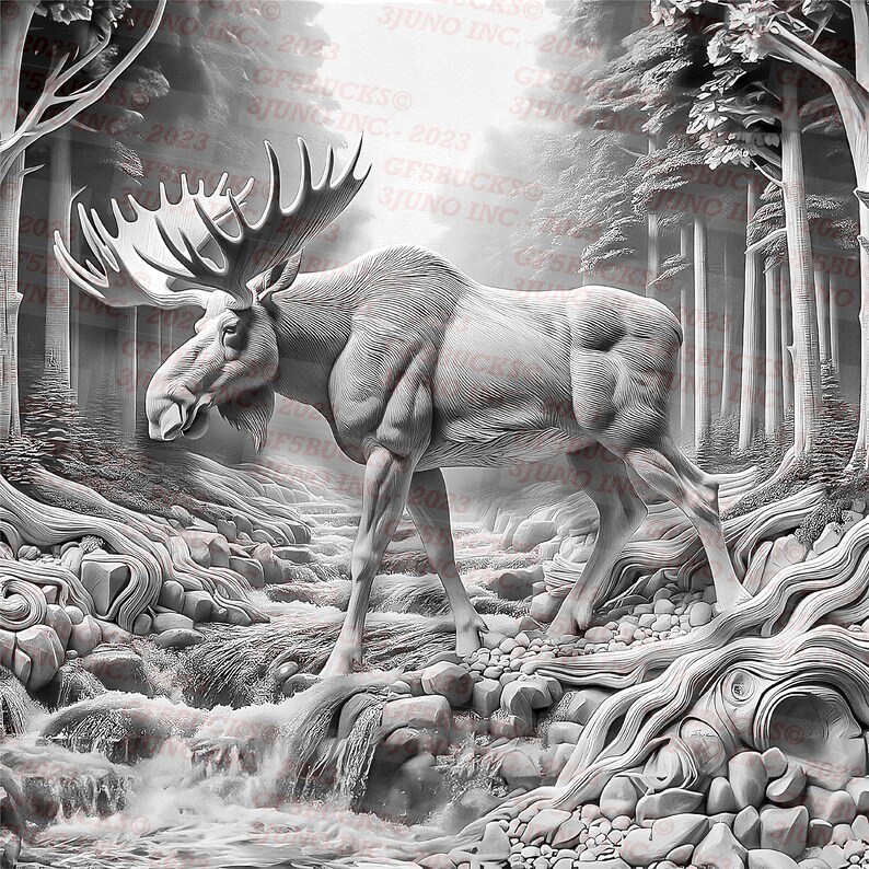 3D Illusion | Laser Burn PNG Digital File | Perfect for Engraving ...