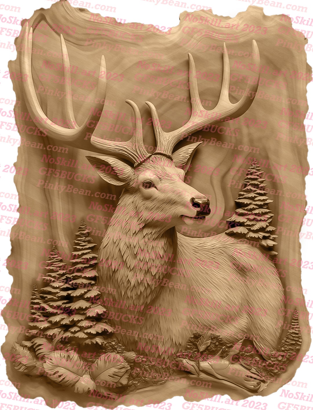 Laser Burn PNG | 3D Illusion | Engrave | Laser Ready | Digital Design ...