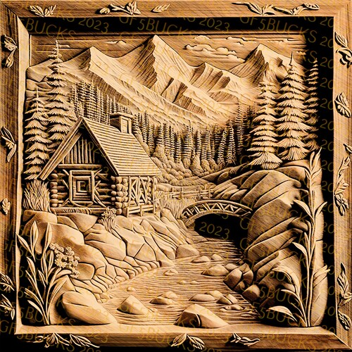 Laser Burn PNG 3D Illusion Engrave Laser Ready Digital - Etsy