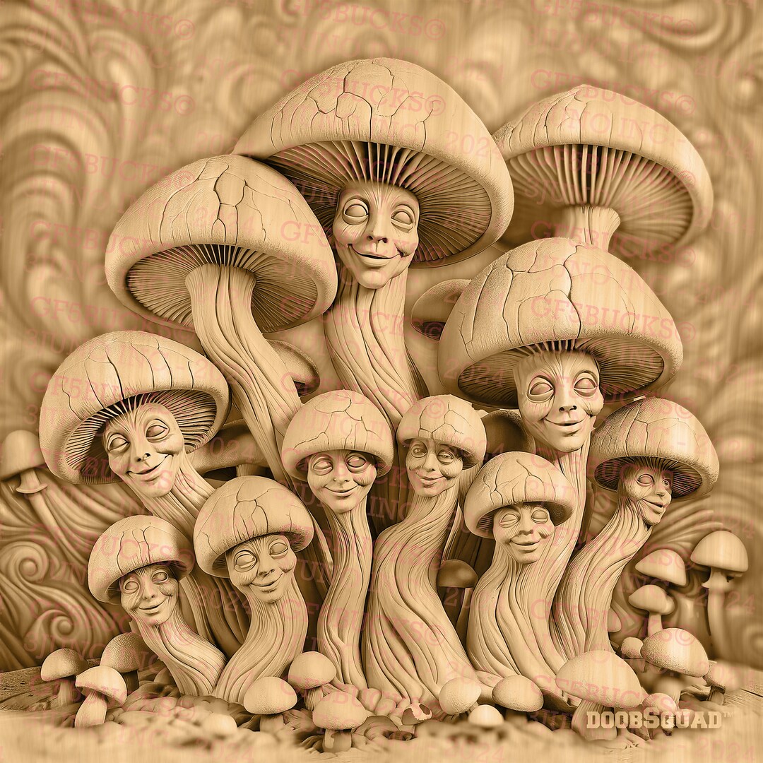 Doobsquad™ 3D Illusion PNG File Digital Download Laser Ready for ...