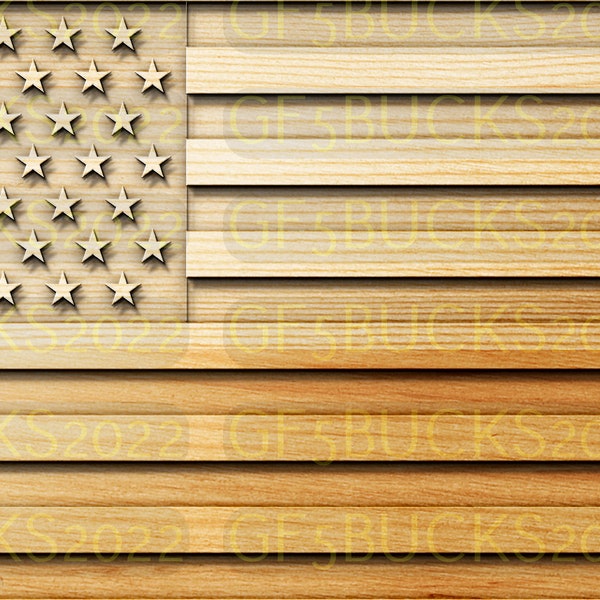 American Flag Xtool Files - Etsy