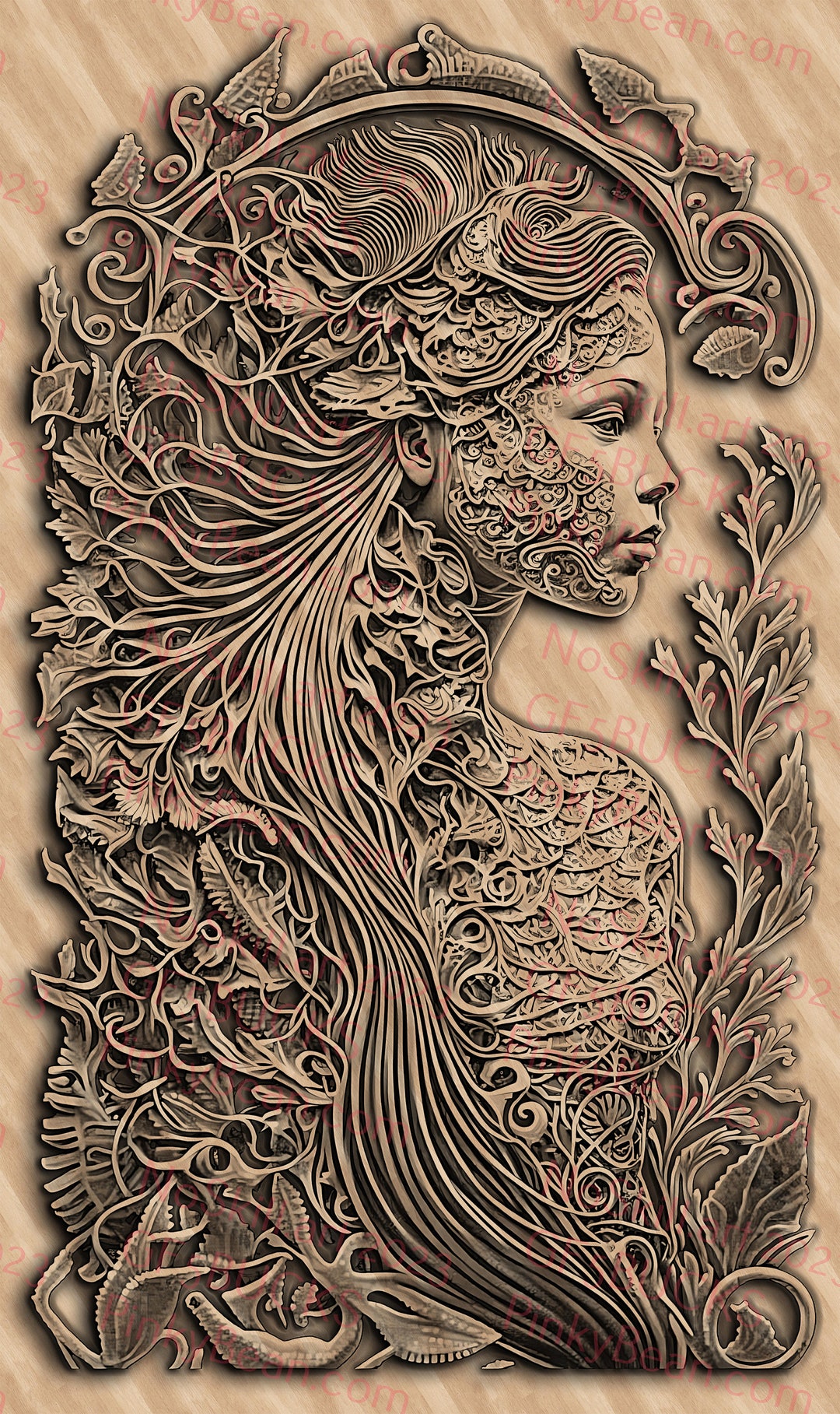 Laser Burn | Lightburn | PNG | 3D Illusion | Engrave | Laser Ready ...